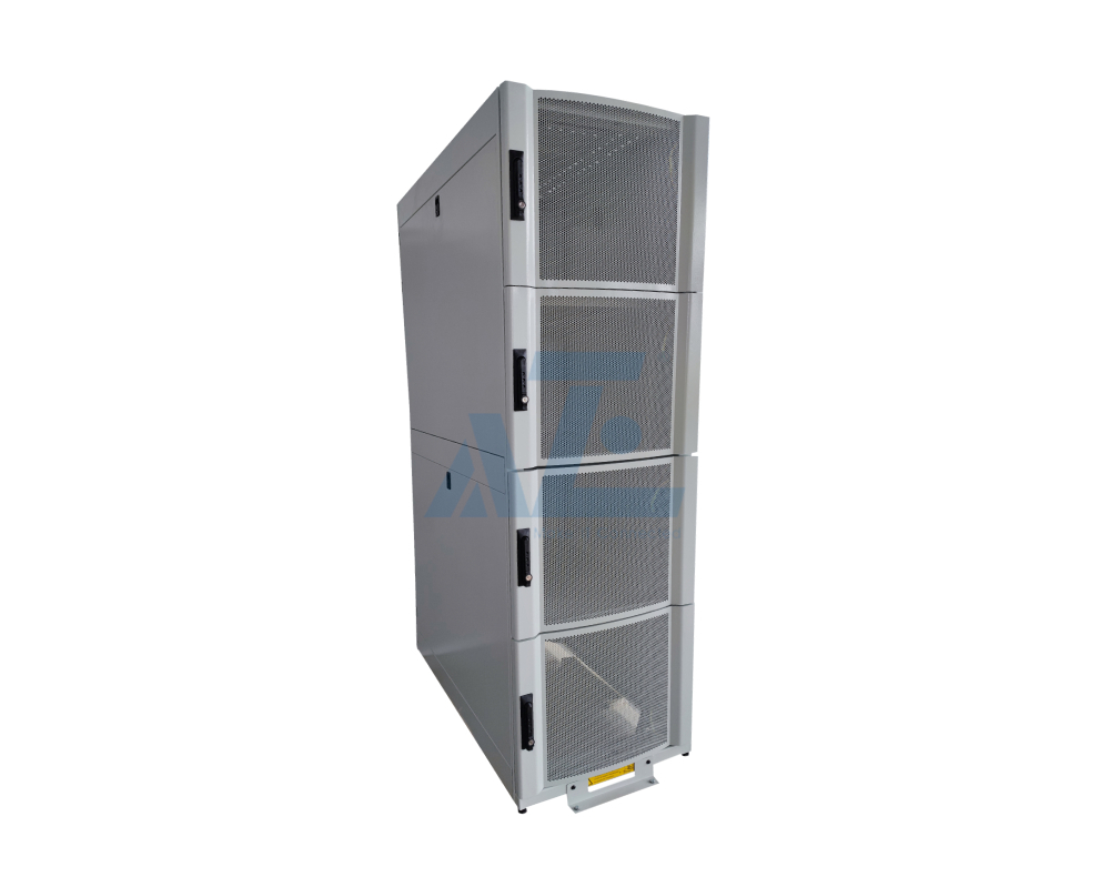 42U 4-Bay Co-Location Server Cabinet, White, 1991H x 600W x 1200D mm | AZE